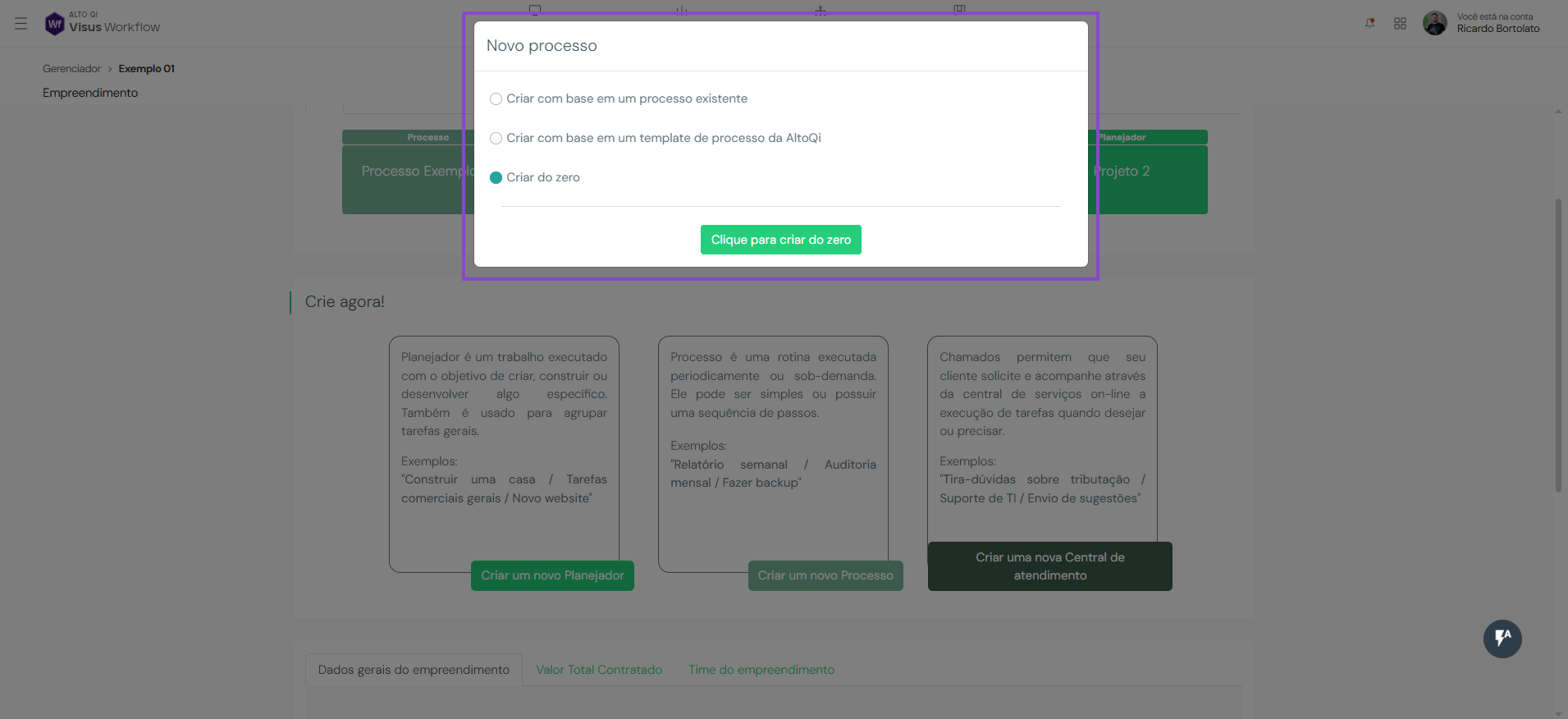 Como utilizar um template da AltoQi no AltoQi Visus WorkFlow?