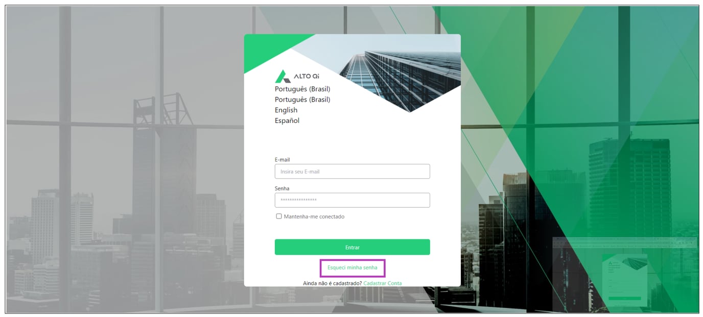 Como acessar e navegar no ambiente integrador da plataforma AltoQi Visus?