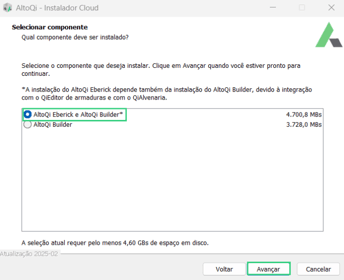 Instalação AltoQi Builder e AltoQi Eberick com autenticação por Login ...