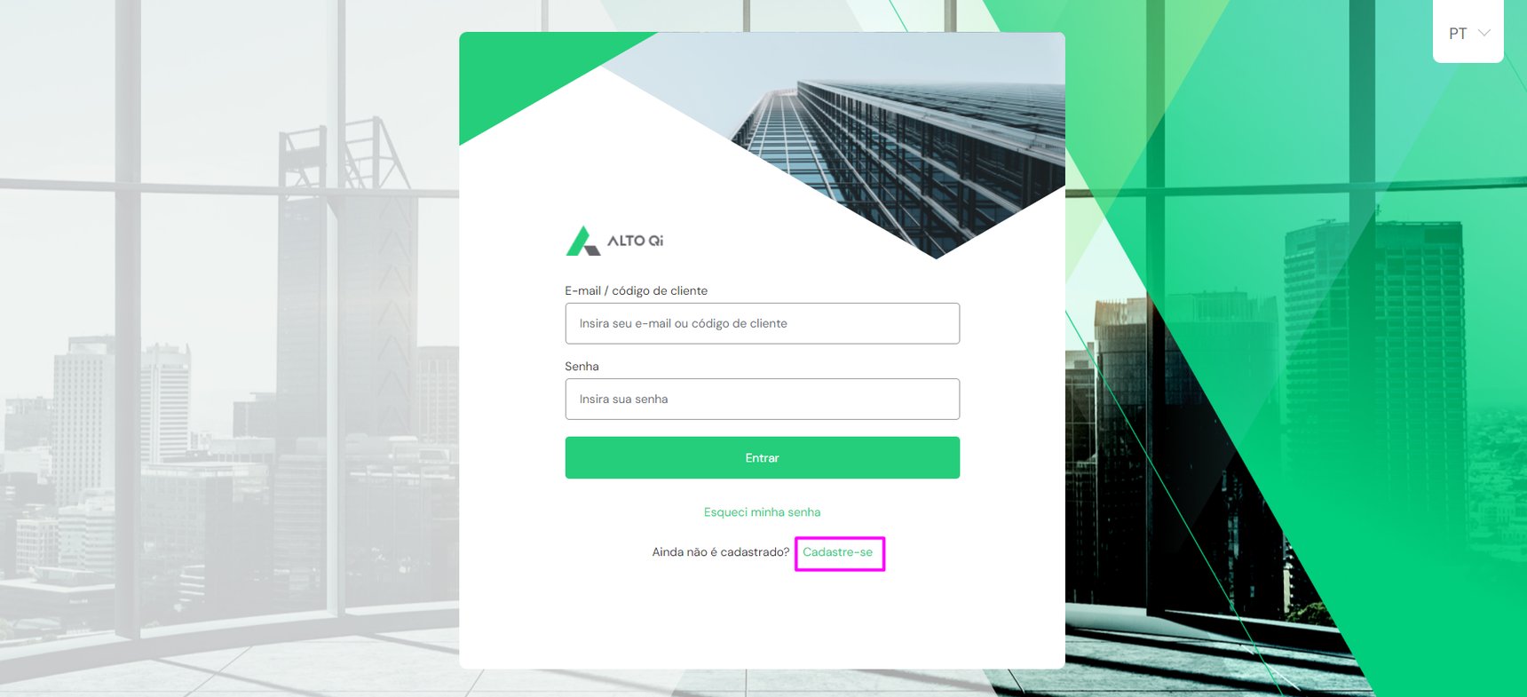 Como acessar e navegar no ambiente integrador da plataforma AltoQi Visus?